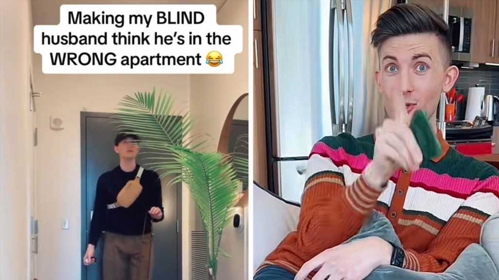 TikToker's Prank on Blind Husband Stirs Controversy - Showcelnews.com
